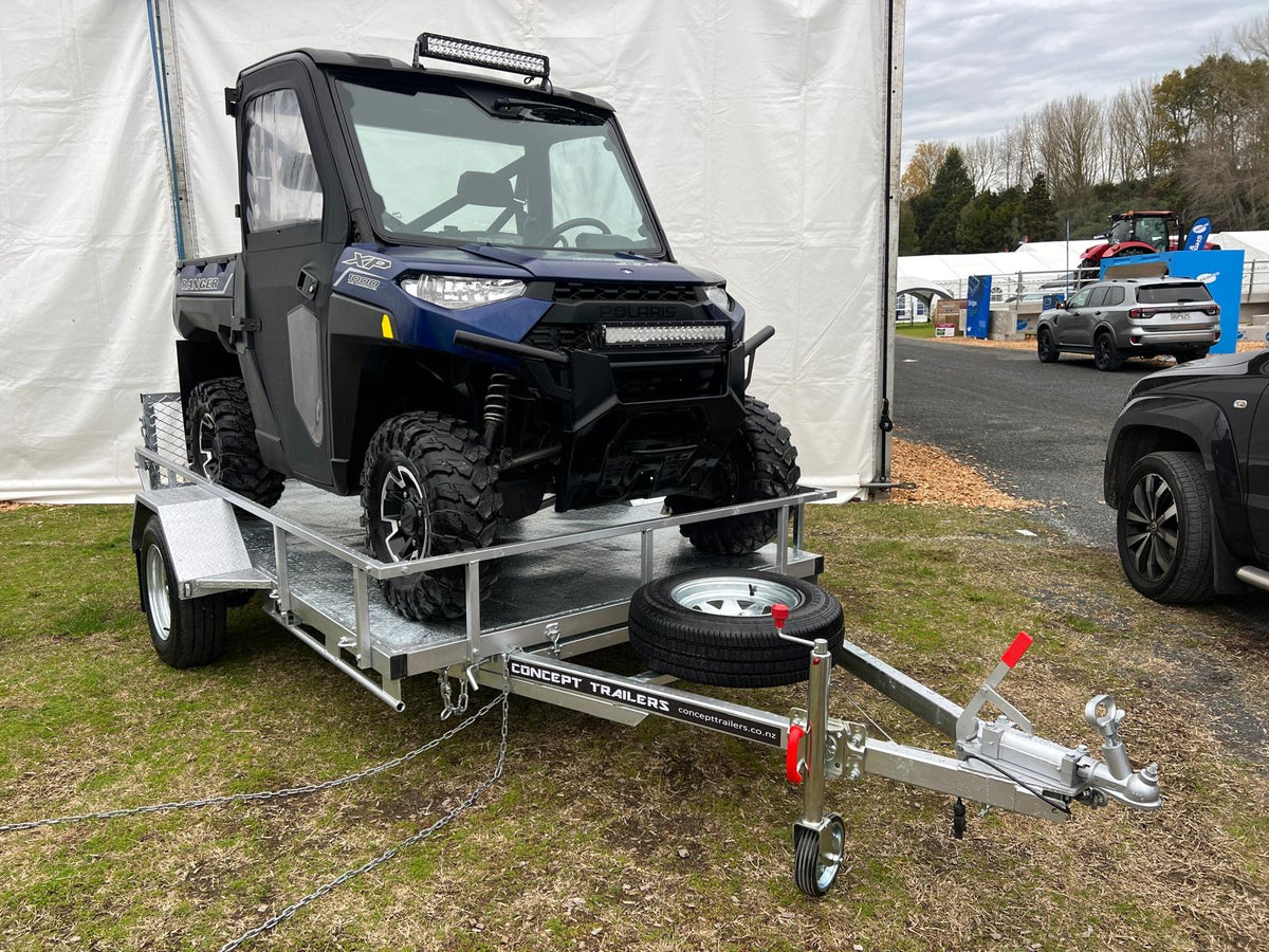 10x6 ATV TRAILER- TILT- BRAKED – CONCEPT TRAILERS LTD