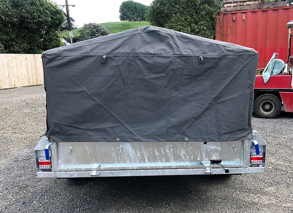 8x5 Single Axle 600mm Caged Trailer with Road Cover - GIVE US A CALL ...